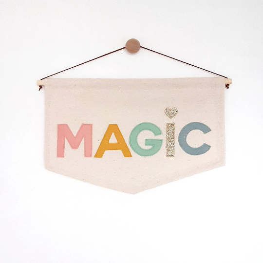 Magic mini banner. in pretty pastels – Happy Sunday Studio