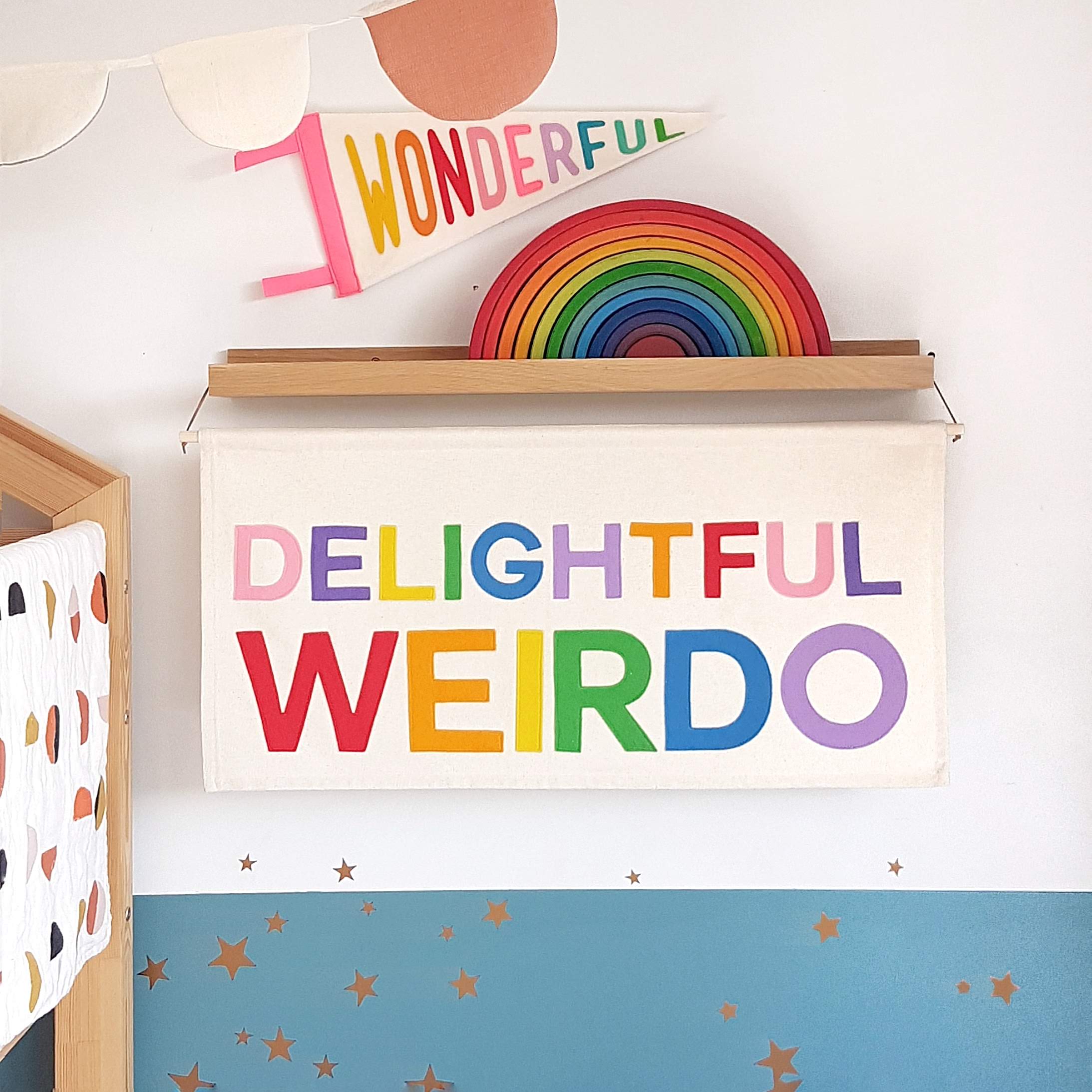 Delightful Weirdo banner – Happy Sunday Studio
